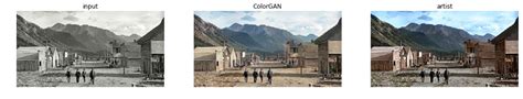 colorizing photos with gans phu makes software for humans and robots