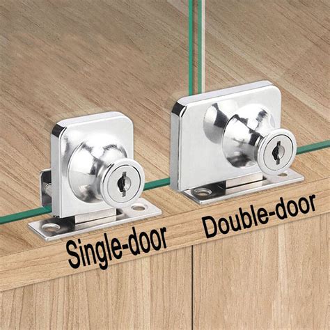 Myhomera Display Showcase Cabinet Lock Double Glas Grandado