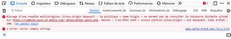 Cors Ou La Gestion Des Requêtes Cross Origin Puce Et Média