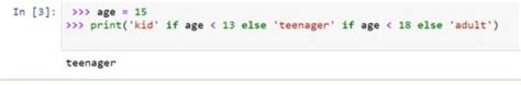 One Line If Statement In Python Ternary Conditional Operator Python Central