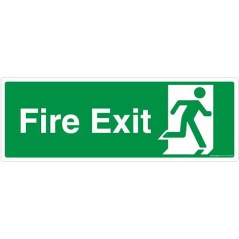 Exit Signage Board At 160 Square Feet In Nagpur ID 15294054312