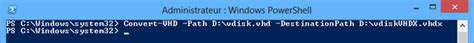 Convert Vhd Convertir Vhd Vhdx Avec Powershell Hyper V It Connect