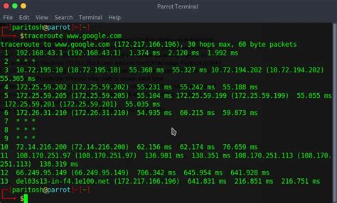 How To Trace The Route Followed By The Data Packet Techyv