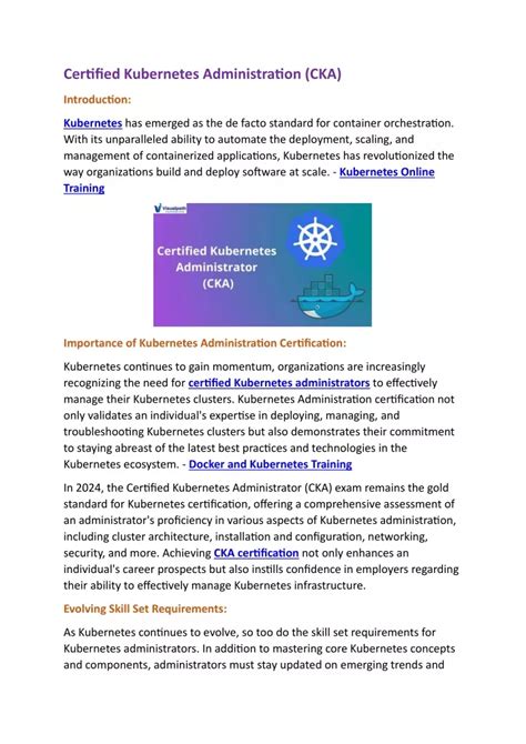 Ppt Cka Training Online Docker And Kubernetes Cka Ckad Cks