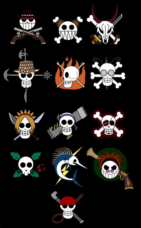 One Piece Jolly Roger Wallpaper Wallpapersafari