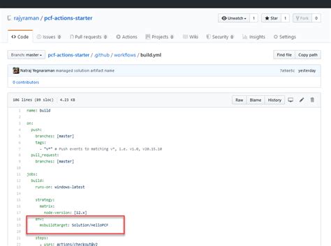 Automating Pcf Build Using Github Actions Dreaming In Crm And Power Platform