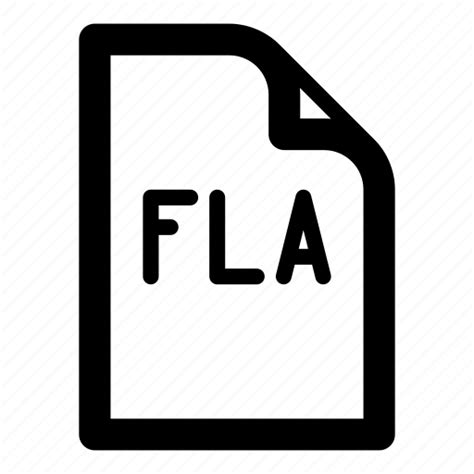 Extension File Fla Format Type Icon Download On Iconfinder