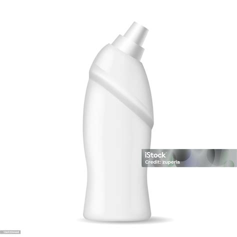가정용 화학 물질 빈 플라스틱 병 구부러진 팁 액체 세제 또는 비누 화장실 청소기 3차원 형태에 대한 스톡 벡터 아트 및 기타 이미지 3차원 형태 가사 집안일 가정