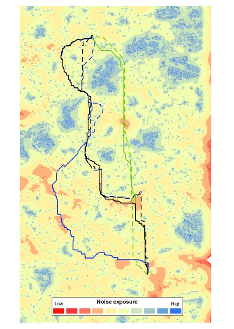 Optimal Paths Calculated With The A Algorithm Path 1 2 And 3 Download Scientific Diagram