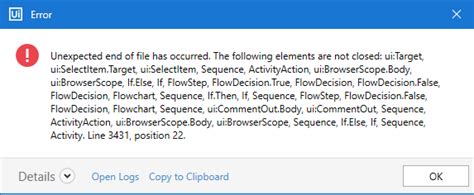 Error Systemxmlxmlexception Unexpected End Of File Has Occurred