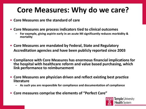 Core Measures The Imperative For Quality Ppt Download