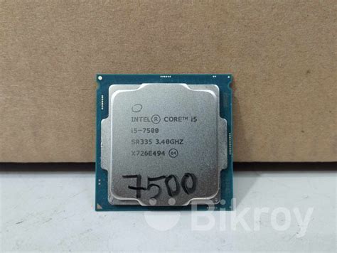 Core I5 7500 Processor 3 40 Ghz 7th Gen For Sale In Elephant Road Bikroy
