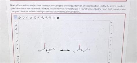 Solved Next Add Curved Arrow S To Show The Resonance Using