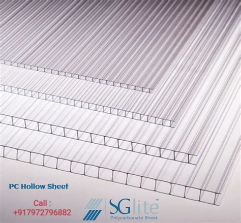 Sglite Multiwall Polycarbonate Sheets 6mm At ₹ 32 Sq Ft Multi Wall Hollow Sheet In Nashik Id