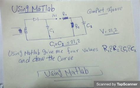 Solved Solve Using MATLAB Give Me Four Values Chegg Com