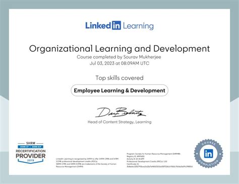 Sourav Mukherjee On Linkedin Certificate Of Completion