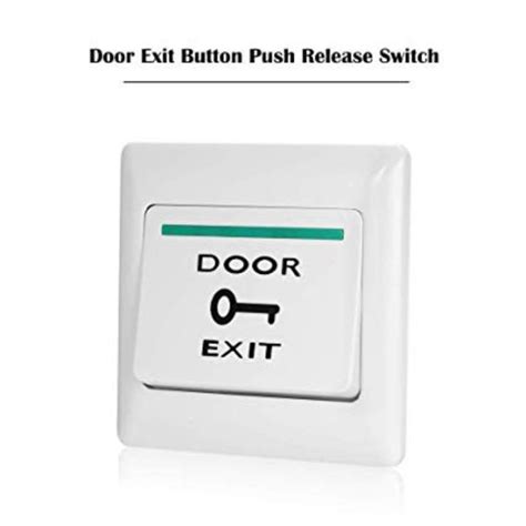 Fireproof Door Exit Push Button Switch Access Control Door Release Exit Button Lazada PH