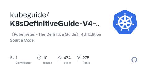 Github Kubeguide K Sdefinitiveguide V Sourcecode Kubernetes The Definitive Guide Th