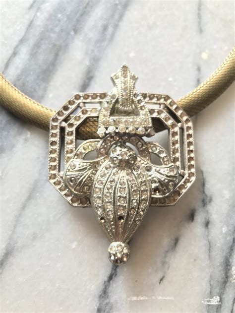 Vintage Brass Collar Necklace — Catiques