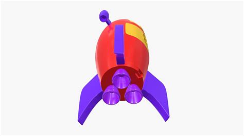 로켓 장난감 3d 모델 19 Max Fbx Obj Free3d