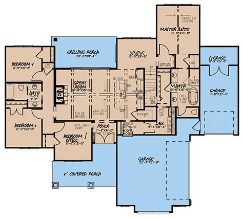 Modern Bungalow House Plan