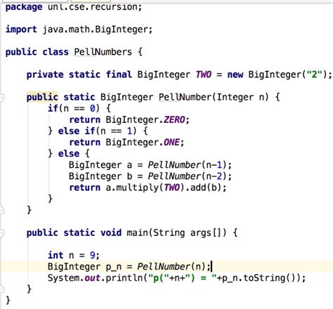 solved package unl cse recursion import