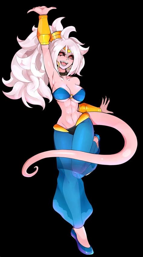 Jun Kou Majin Android 21 Shantae Cosplay Bailarina Dragon Ball Z Dragon Ball Super Art