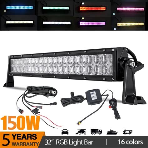 Aliexpress Com Buy CO LIGHT RGB LED Light Bar Combo Beam D For ATV SUV LED Bar X