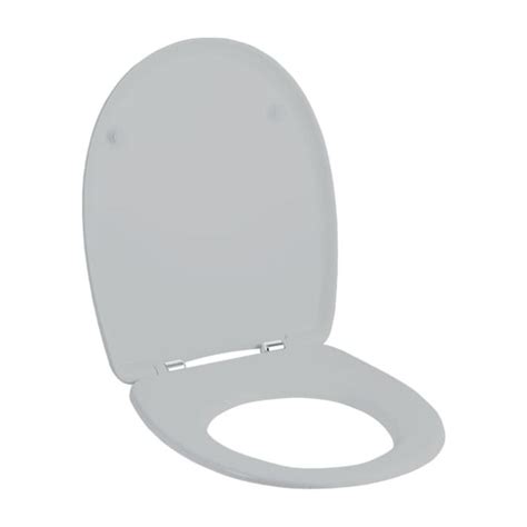 Geberit Wc Sitz 573065010 Manhattan Mit Deckel Scharniere Verchromt Mit Absenkautomatik