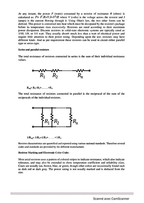 SOLUTION Resistor And Capacitor Studypool