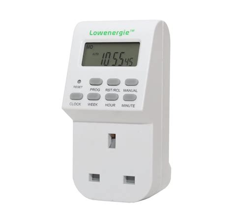 Day Programmable Timer Switch Socket