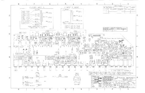 Fender Ultra Chorus Board Layout Schematic Service Manual Download Schematics Eeprom Repair