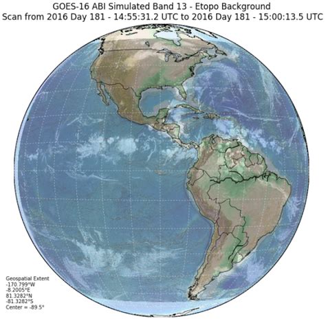 Geonetclass Manipulating Goes 16 Data With Python Part Iv Gnc A Blog