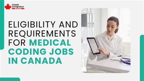 Eligibility And Requirements For Medical Coding Jobs In Canada