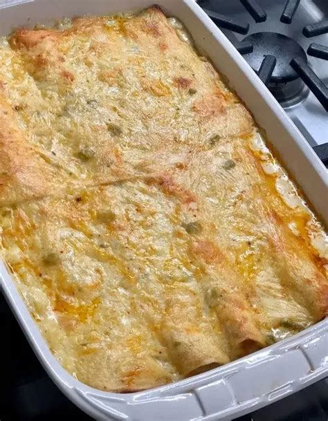 Sour Cream Chicken Enchilada Casserole Loloup Recipes