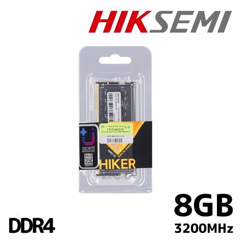8gb 16gb Ddr4 3200mhz Ram แรมโน๊ตบุ๊ค Hikvision Hiksemi Hiker So Dimm 8gb 16gb Ddr4 3200mhz Ram แรมโน๊ตบุ๊ค Hikvision Hiksemi Hiker So Dimm