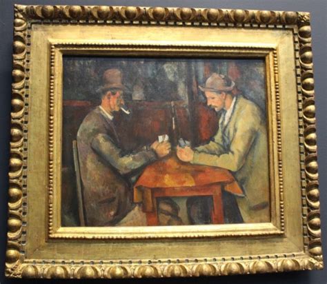 오르세 미술관 폴 세잔 작품들 3 카드놀이 하는 사람들 귀스타브 제프루아의 초상 네이버 블로그