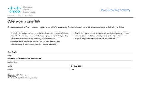 Dev Gupta On Linkedin Cybersecurity Cisconetworkingacademy Tech