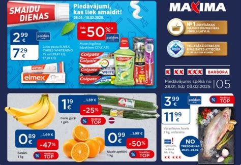 Maxima Banāni 47 Rimi Maltā Kafija „paulig Classic“ 45 Mego Elvi Lidl Top Vesko 5