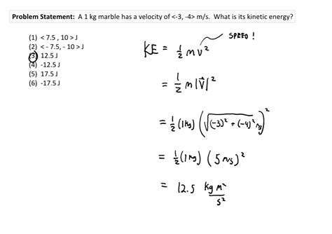 Calculate Kinetic Energy Osu Introductory Physics Oregon State University