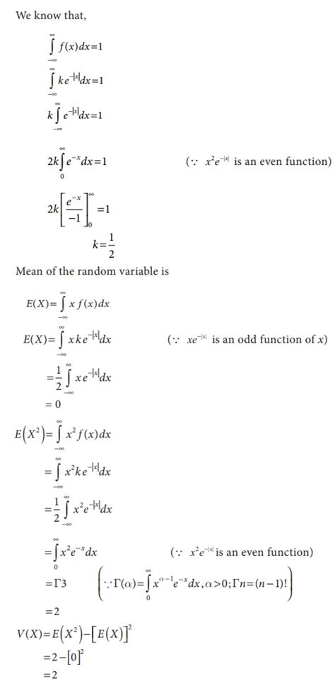 Mathematical Expectation Solved Example Problems