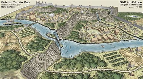 Mapa De Fallcrest El Valle Nentir