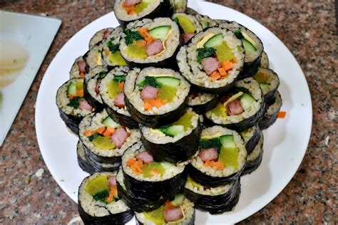 [키위♥] 집에서 김밥 참치김밥 만들기