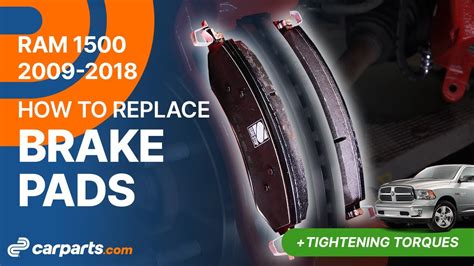 How To Replace The Front Brake Pads 2009 2018 Dodge Ram 1500 🚗 Youtube