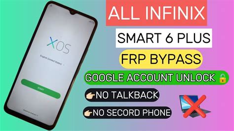 All Infinix Smart Plus X B FRP BYPASS Google Account Unlock No Second Phone YouTube