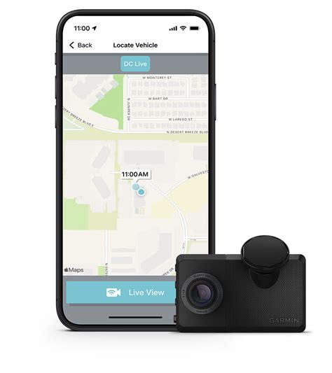 Garmin Dash Cam Live Arms