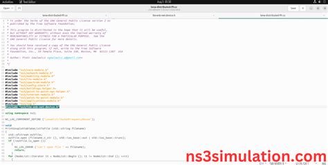 How To Run Lte Enb Net Deviceh Packages In Ns3