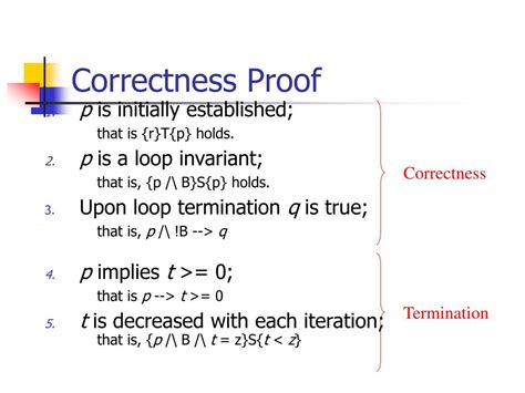Ppt Loop Invariants Powerpoint Presentation Free Download Id5092179
