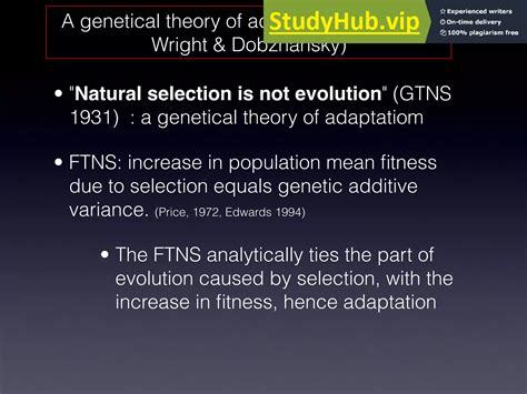 55 The Modern Synthesis And Its Competing Views Of The Explanatory