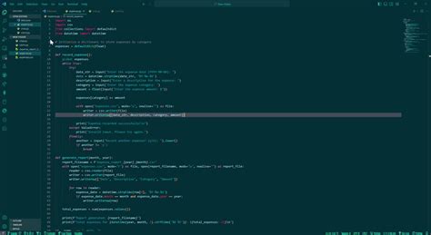 Create A Python Program To Track Expenses Dhruv Mayank Posted On The